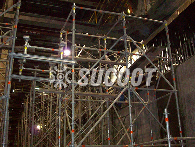 Taipei MRT-Xinyi Line Station Projects with Shoring Scaffolding in ...